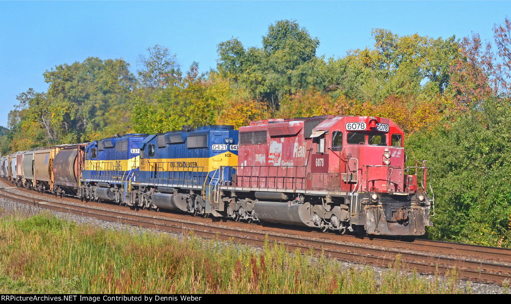 DM&E 6078, CP's River Sub.